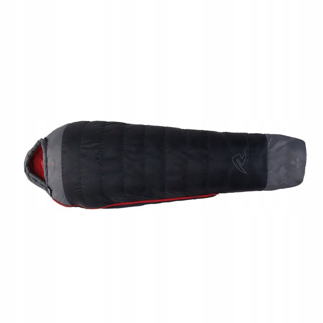 Śpiwór puchowy Robens Serac 300 dla leworęcznych -4C (195 cm) - czarny ...