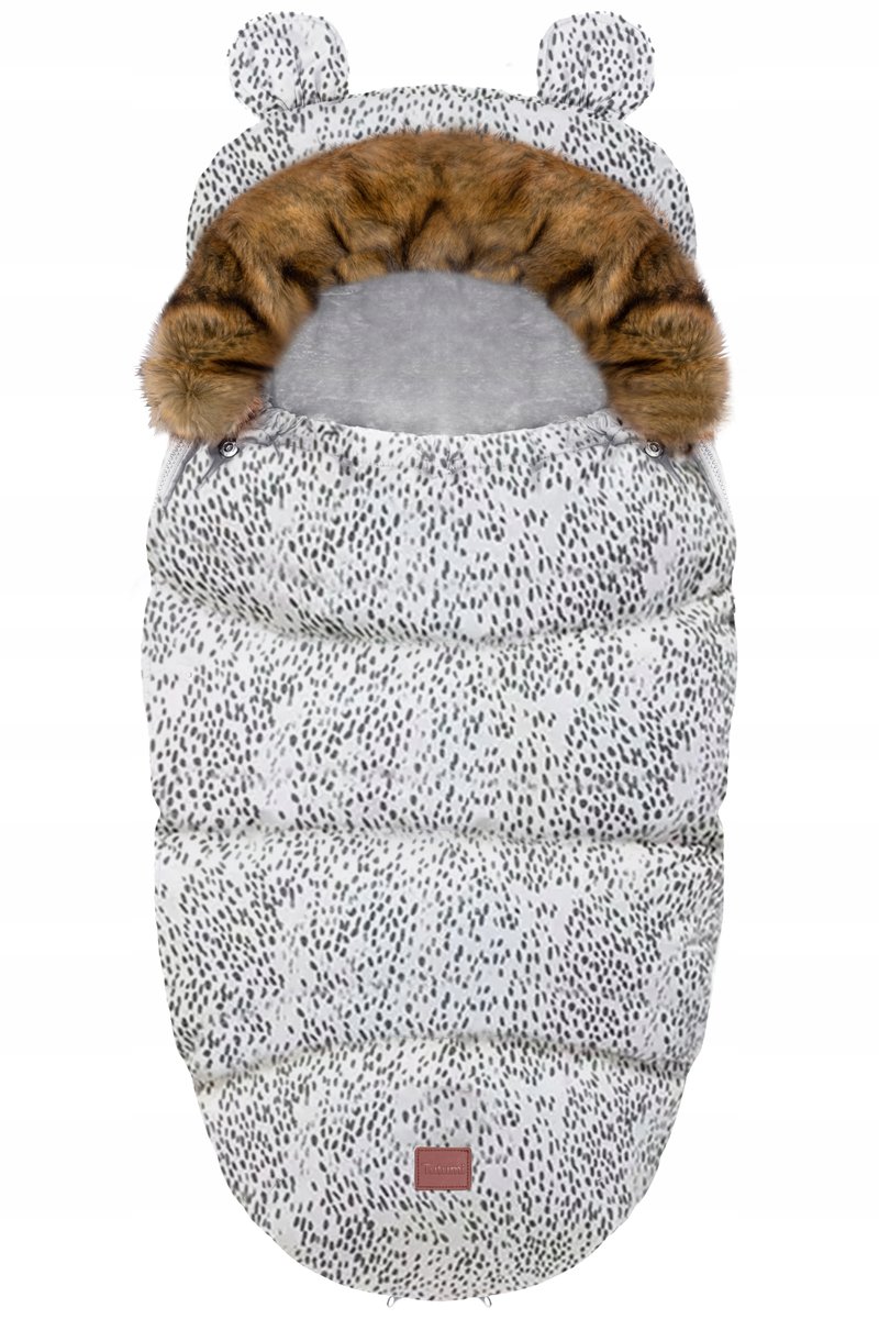 Śpiworek Do Wózka Sanek Z Futerkiem Uszkami 4W1 - Tutumi Kids | Sklep ...