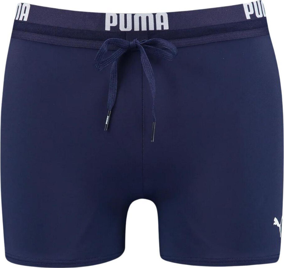 Spodenki kąpielowe męskie Puma Swim Men Logo Swim Trunk granatowe ...