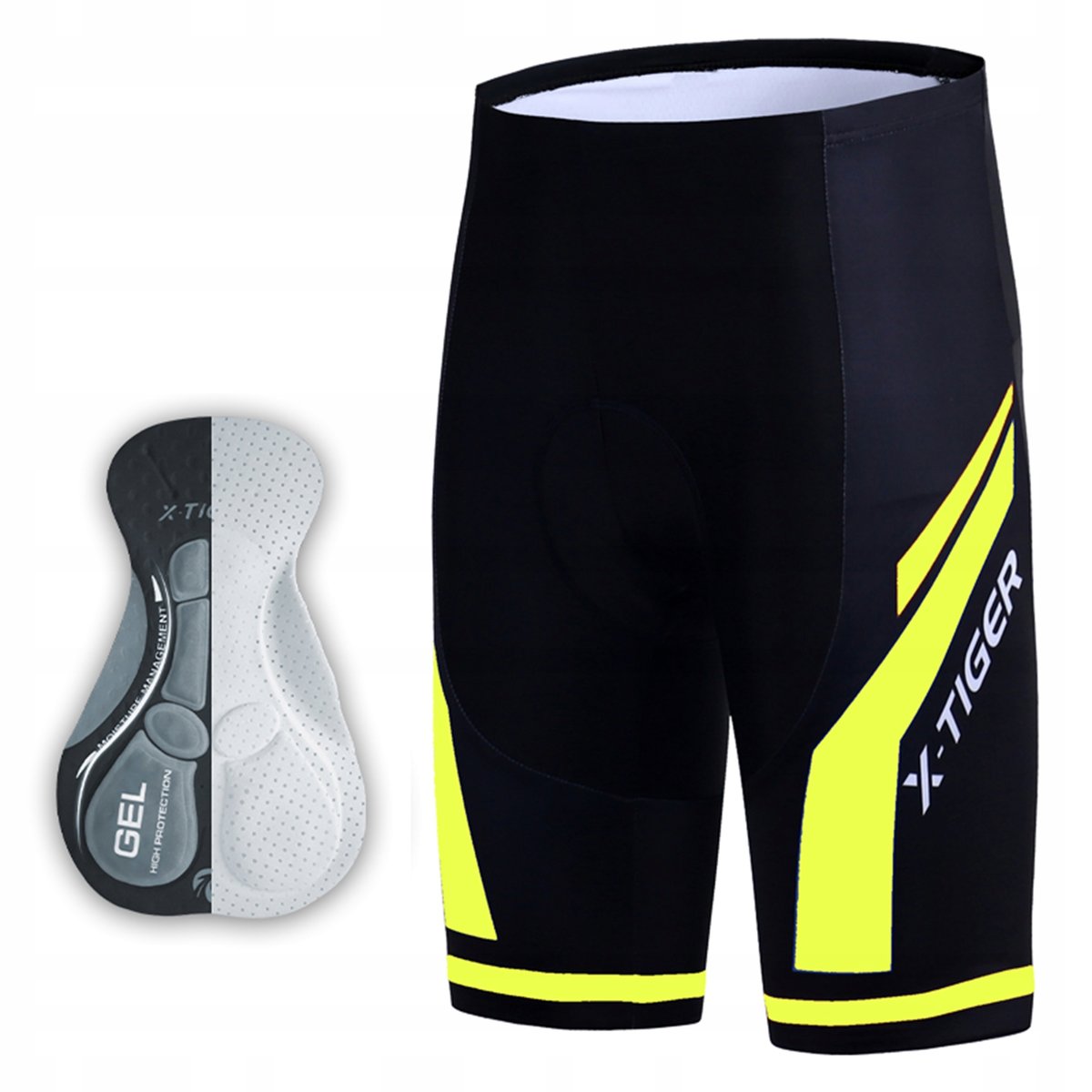 SPODENKI ROWEROWE WKŁADKA ŻEL 5D ODDYCHAJĄCE TERMO - X-Tiger | Sport ...