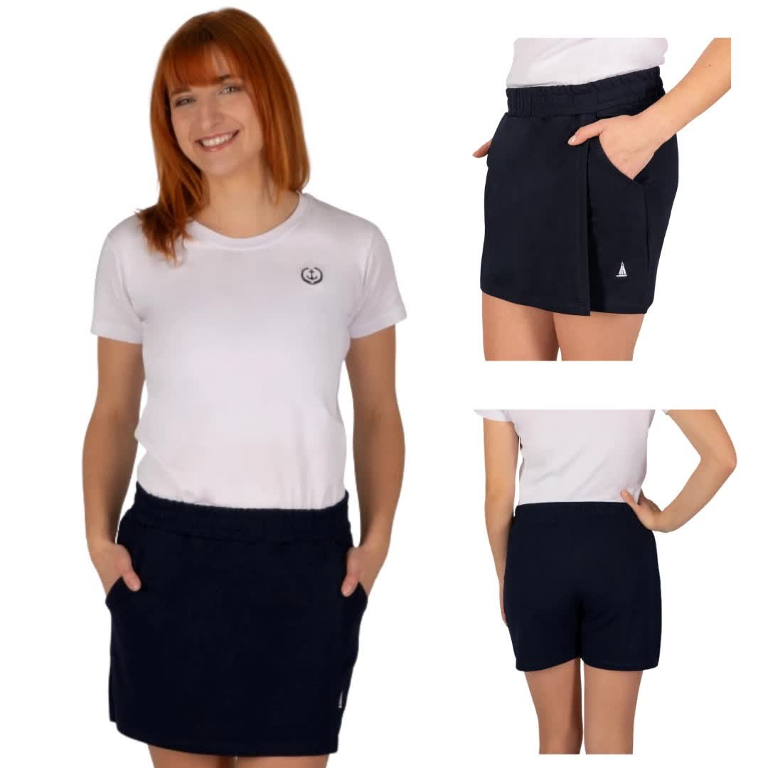 Spódniczka Dresowa Tenisowa ze Spodenkami Bawełna Turecka Captain Mike S - Captain Mike | Moda ...