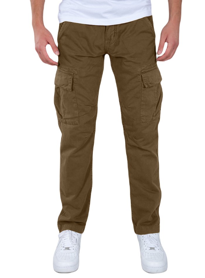 Spodnie ALPHA INDUSTRIES AGENT PANT beżowe (taupe) 158205 183-32 - Inna ...
