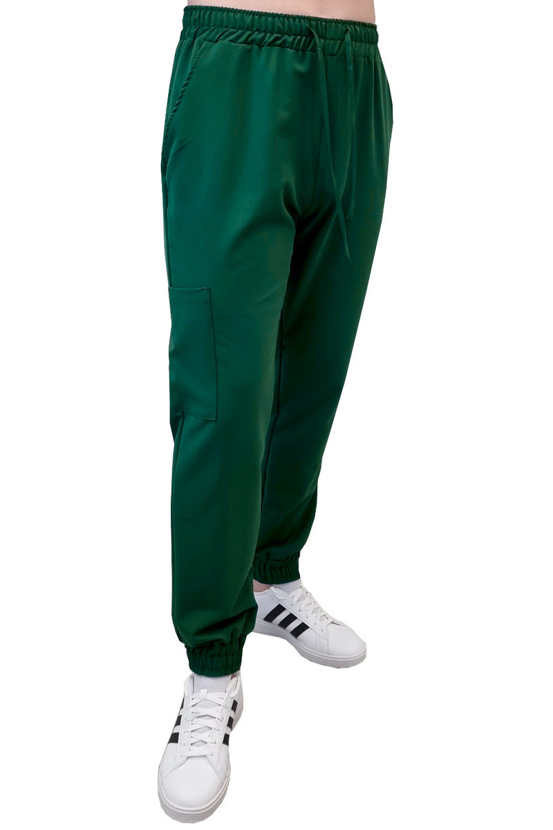 Spodnie medyczne męskie zielona butelka Cheroke Stretch roz. XXL - M&C | Moda Sklep EMPIK.COM
