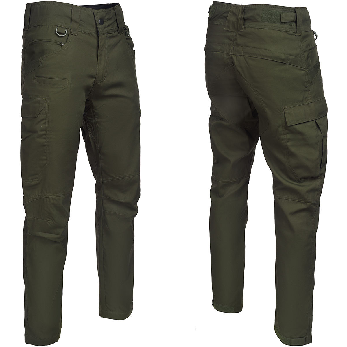 Spodnie Męskie Taktyczne DEFCON 5 PREDATOR PANT Rip-Stop Slim Fit Oliv ...