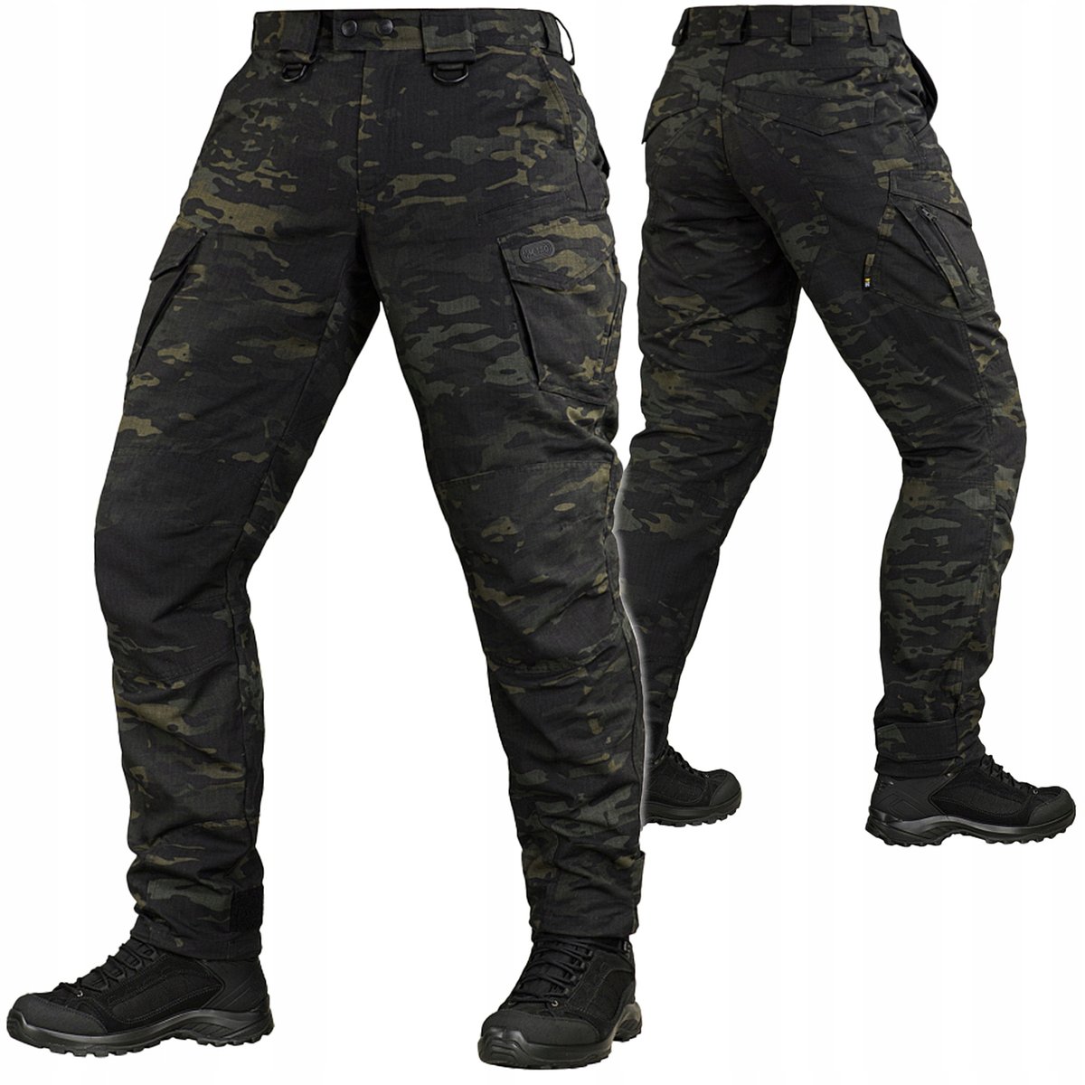 Spodnie Męskie Wojskowe Aggressor Elite Nyco Extreme Multicam Black 26/ ...