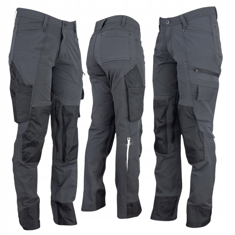 Spodnie robocze BOJÓWKI męskie Taktyczne Wytrzymałe Elastyczne Mocne r ...