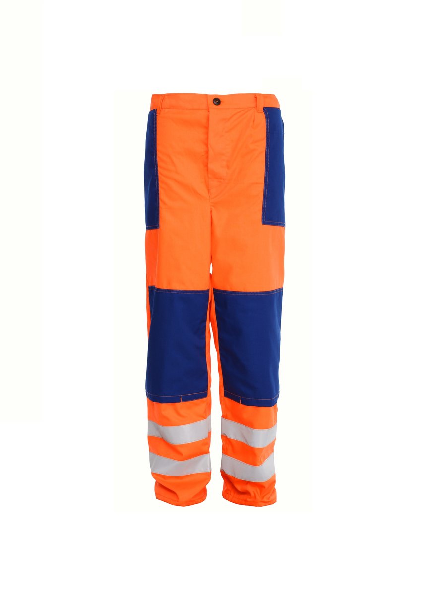 Spodnie robocze odblaskowe pomarańcz roz. 56 - PROCERA | Sklep EMPIK.COM