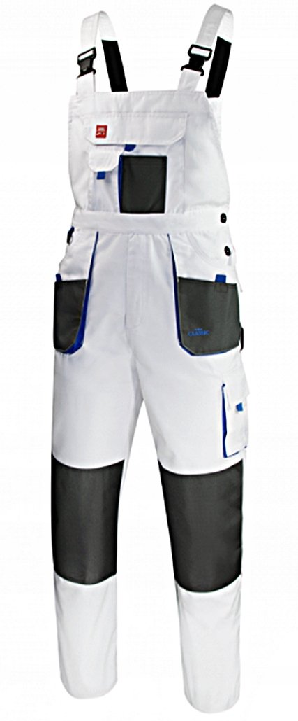 Spodnie robocze ogrodniczki Art.Mas Classic WHITE r. 56 - Inna marka ...