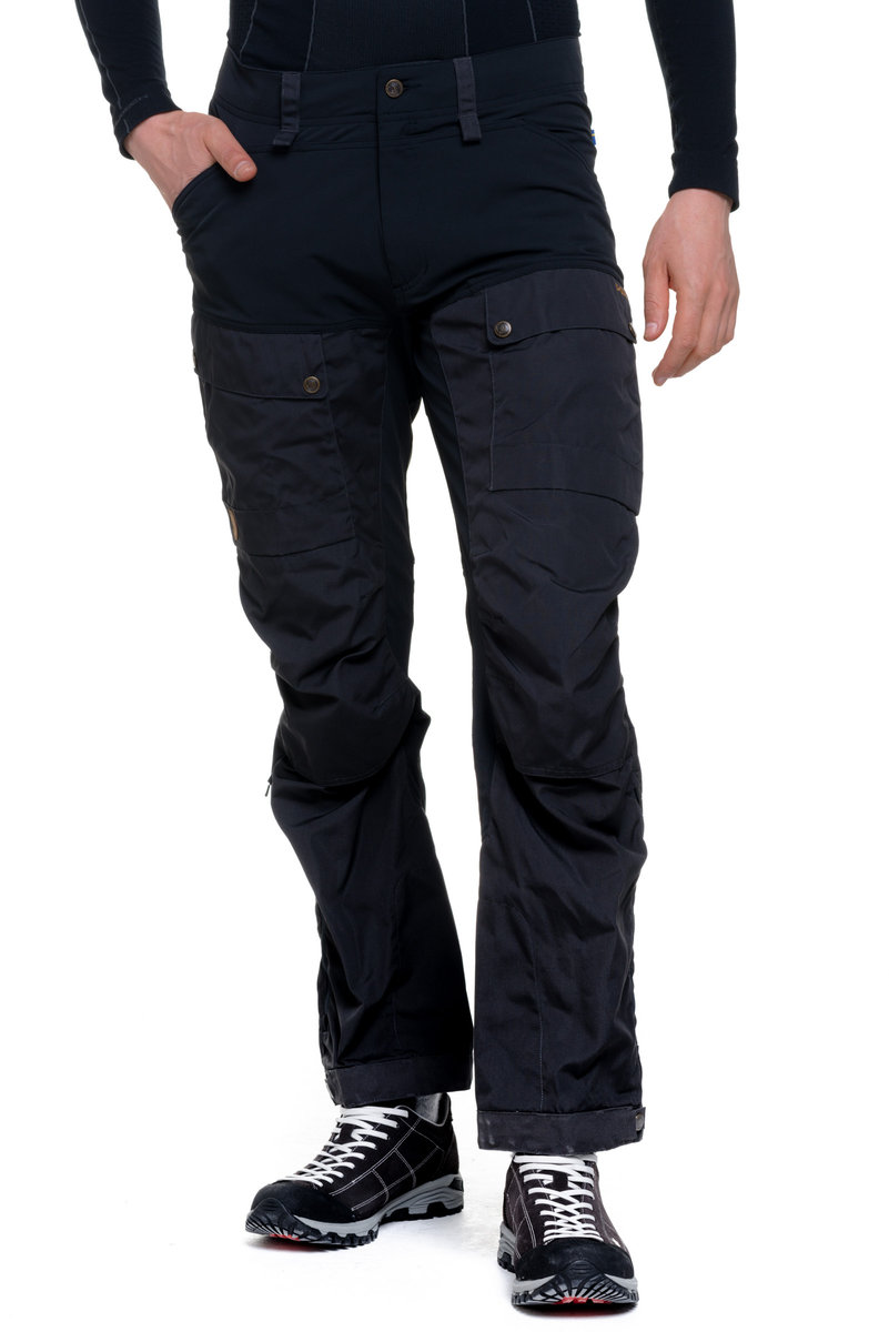 Spodnie trekkingowe Fjallraven KEB-550 - Black 46_S - Fjallraven | Moda Sklep EMPIK.COM