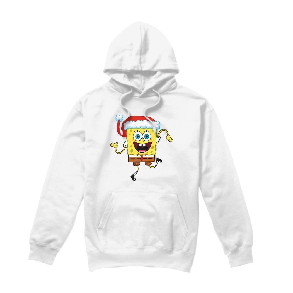SpongeBob SquarePants Męska Świąteczna Bluza Z Kapturem Santa Hat (XXL ...