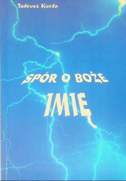 Spór o Boże imię - Opracowanie zbiorowe | Książka w Empik
