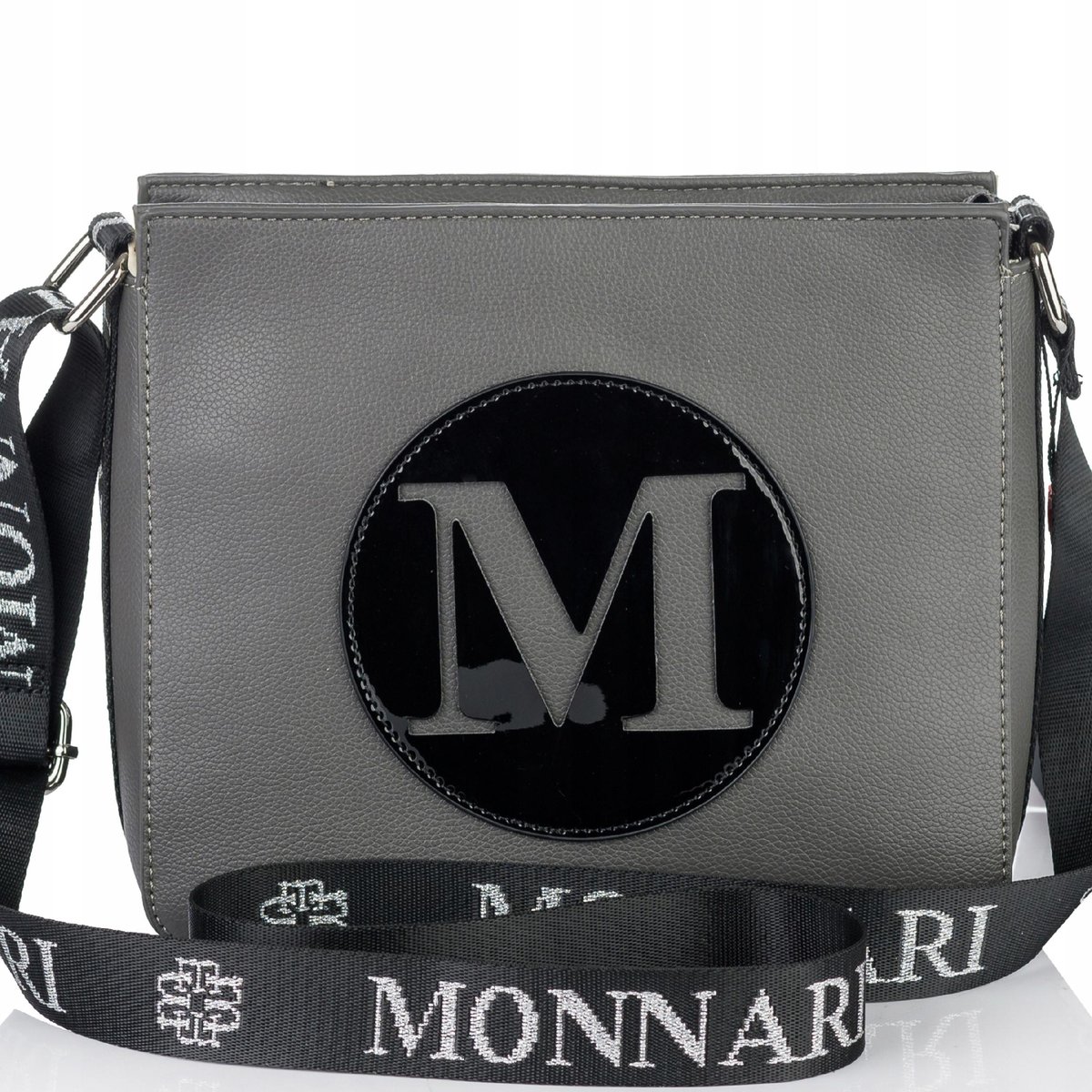 SPORTOWA Damska TOREBKA crossbody LISTONOSZKA MONNARI PREMIUM SZARY - MONNARI | Moda Sklep EMPIK.COM