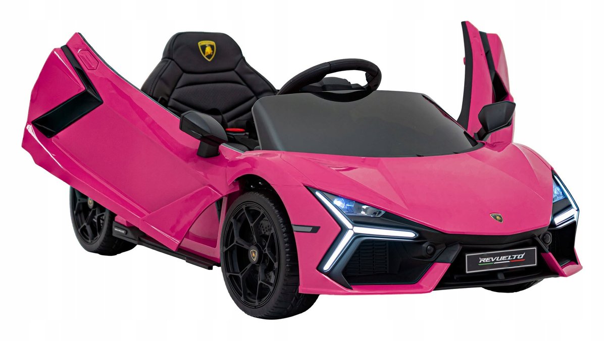 sportowy SAMOCHÓD DLA DZIEWCZYNKI na akumulator LAMBORGHINI REVUELTO ...