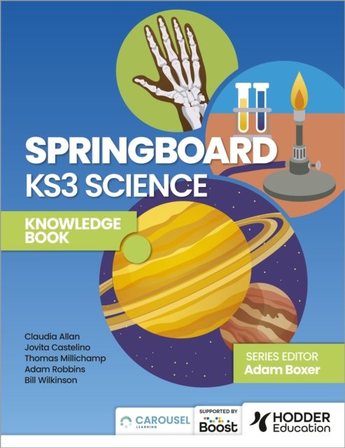 Springboard: KS3 Science Knowledge Book - Adam Robbins | Książka w Empik