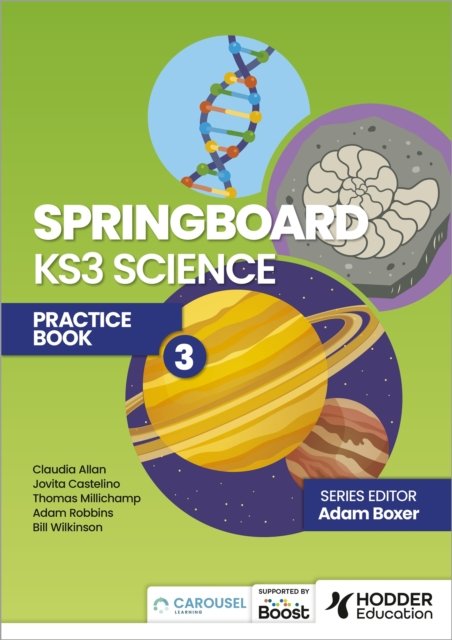 Springboard: KS3 Science Practice Book 3 - Adam Boxer | Książka w Empik