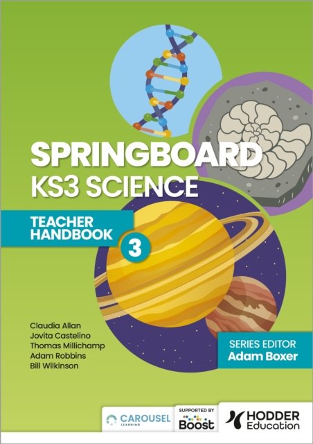 Springboard: KS3 Science Teacher Handbook 3 - Adam Boxer | Książka w Empik