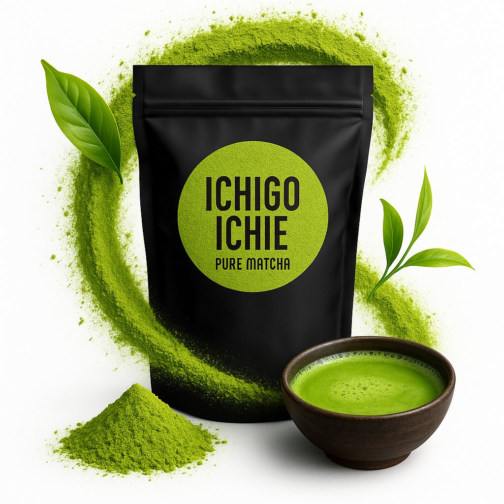 Sproszkowana zielona herbata MATCHA 200g pierwszy zbiór z prefektury ...