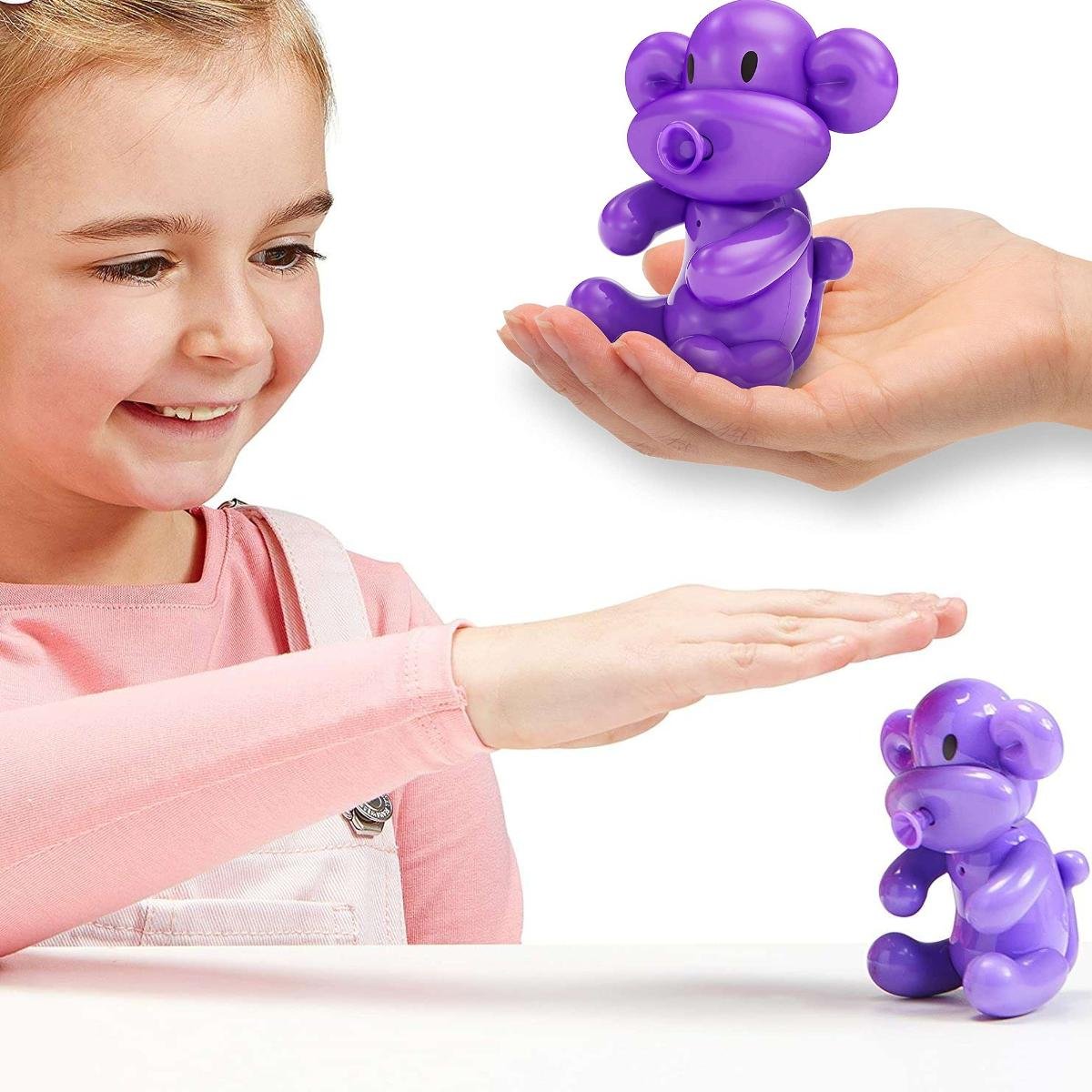 Squeakee Minis, interaktywne Balonikowe Zwierzątko - Małpka - Squeakee ...