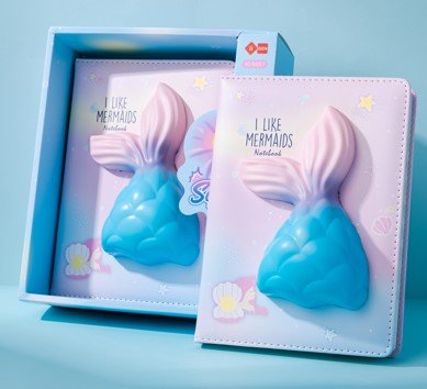 Squishy notes Syrenka 0572 - Alba Moli | Sklep EMPIK.COM