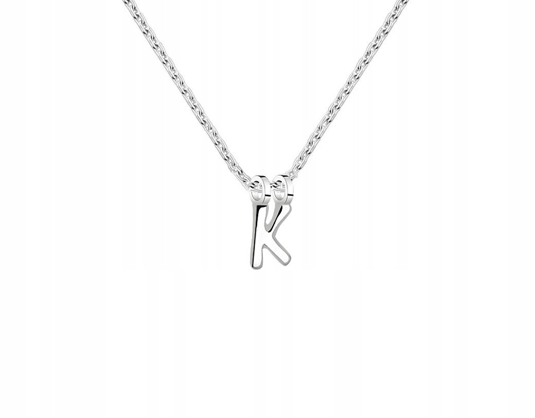 Srebrna Literka Litera K Alfabet Imiona 925 Prezent - Gold Point | Moda Sklep EMPIK.COM