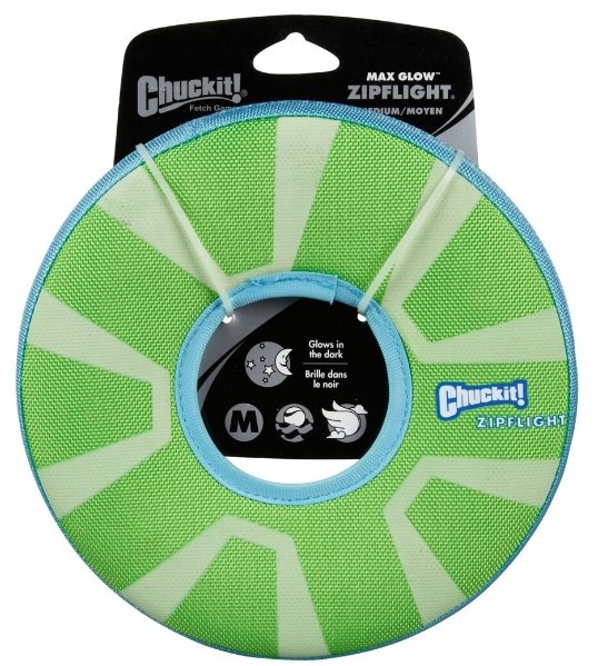 Średnie świecące friesbee Chuckit! - Chuckit! | Sklep EMPIK.COM