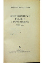 Średniowiecze polskie i powszechne - | Książka w Empik