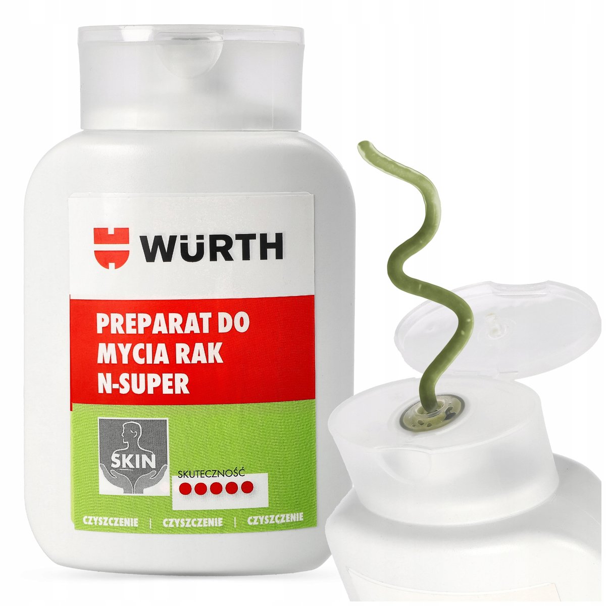 ŚRODEK DO MYCIA CZYSZCZENIA RĄK Czyszczący Wurth N-SUPER USUWA OLEJE ...