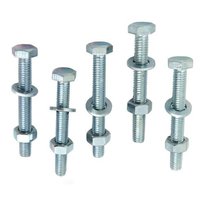 Śruba DIN933 M6x50 podk.+nakr. cynko 5x - AMIG | Sklep EMPIK.COM