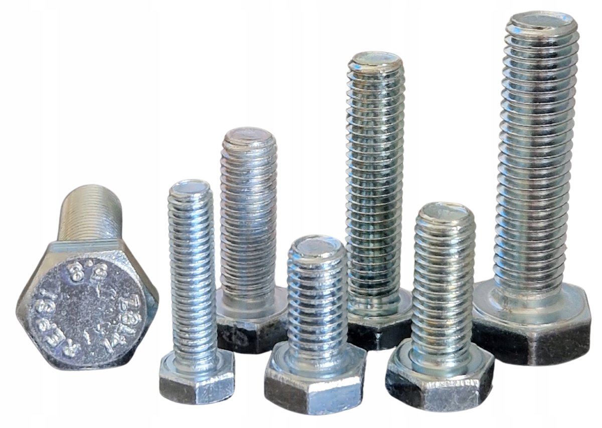 ŚRUBA M8x20 S6K NA KLUCZ DIN933 KL. 5.8 ZN 1KG - Marcopol | Sklep EMPIK.COM