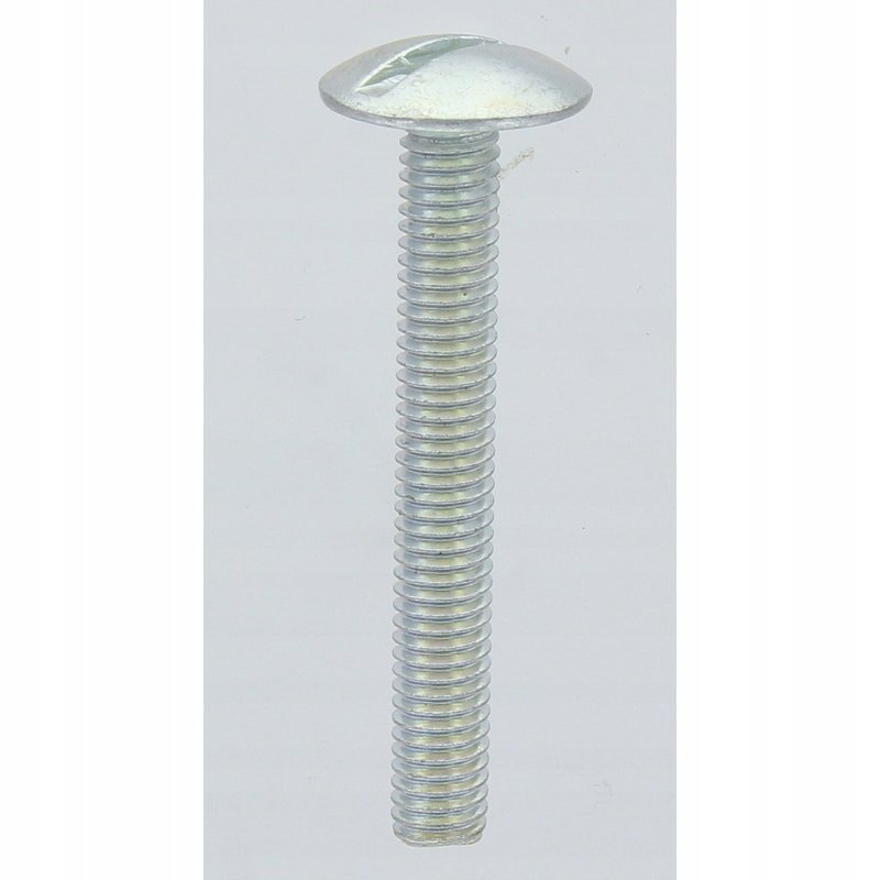 Śruba z łbem grzybkowym M6x45 ze stali ocynkowanej DIN 88107 ISO 14583 ...
