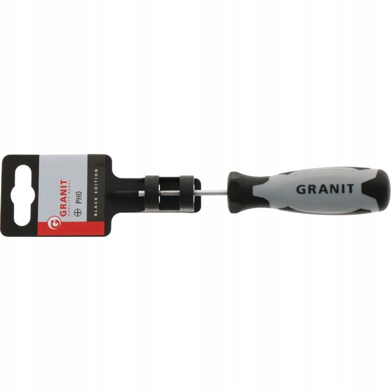 Śrubokręt wkrętak precyzyjny PH0 60 mm stal S2 - GRANIT | Sklep EMPIK.COM