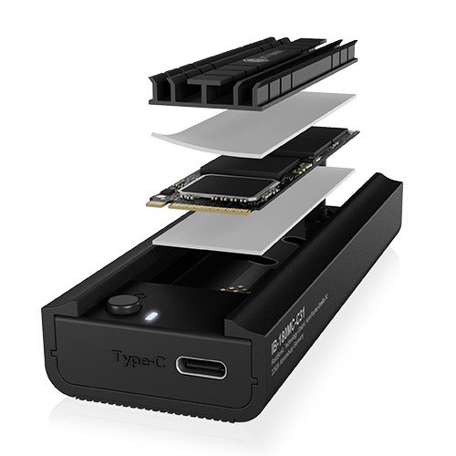 Stacja dokująca IcyBox IB-180MC-C31 M.2 NVMe&SATA Docking, USB 3.2 ... Stacja dokująca IcyBox IB-180MC-C31 M.2 NVMe&SATA Docking, USB 3.2 ...