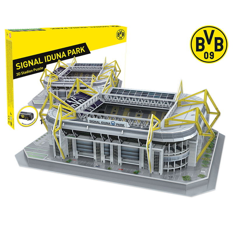 Stadion piłkarski Signal Iduna Park - BVB FC - Puzzle 3D 74 elementy ...