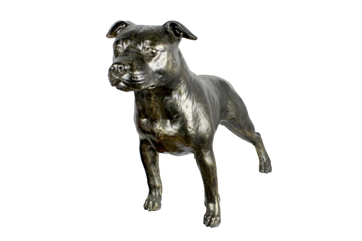 Staffordshire Bull Terrier, Staffik, Staffi II - statuetka psa w ...