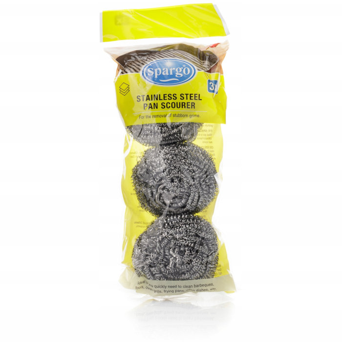 Stainless Steel Pan Scourer 3szt (druciak stal nierdzewna) - Inna marka ...