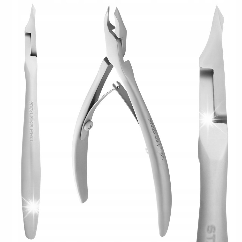 STALEKS Profesjonalne cążki do skórek paznokci manicure NS-50-4 SMART 4 ...