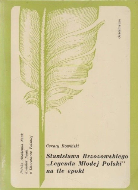Stanisława Brzozowskiego Legenda Młodej Polski na tle epoki ...