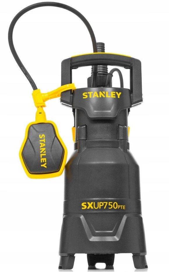 STANLEY POMPA ZATAPIALNA DO CZYSTEJ BRUDNEJ WODY 750W 13500 l/h ...
