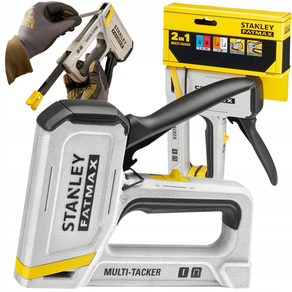 STANLEY ZSZYWACZ TAPICERSKI 2w1 MULTI TACKER A 6-14mm J 12-15mm ...