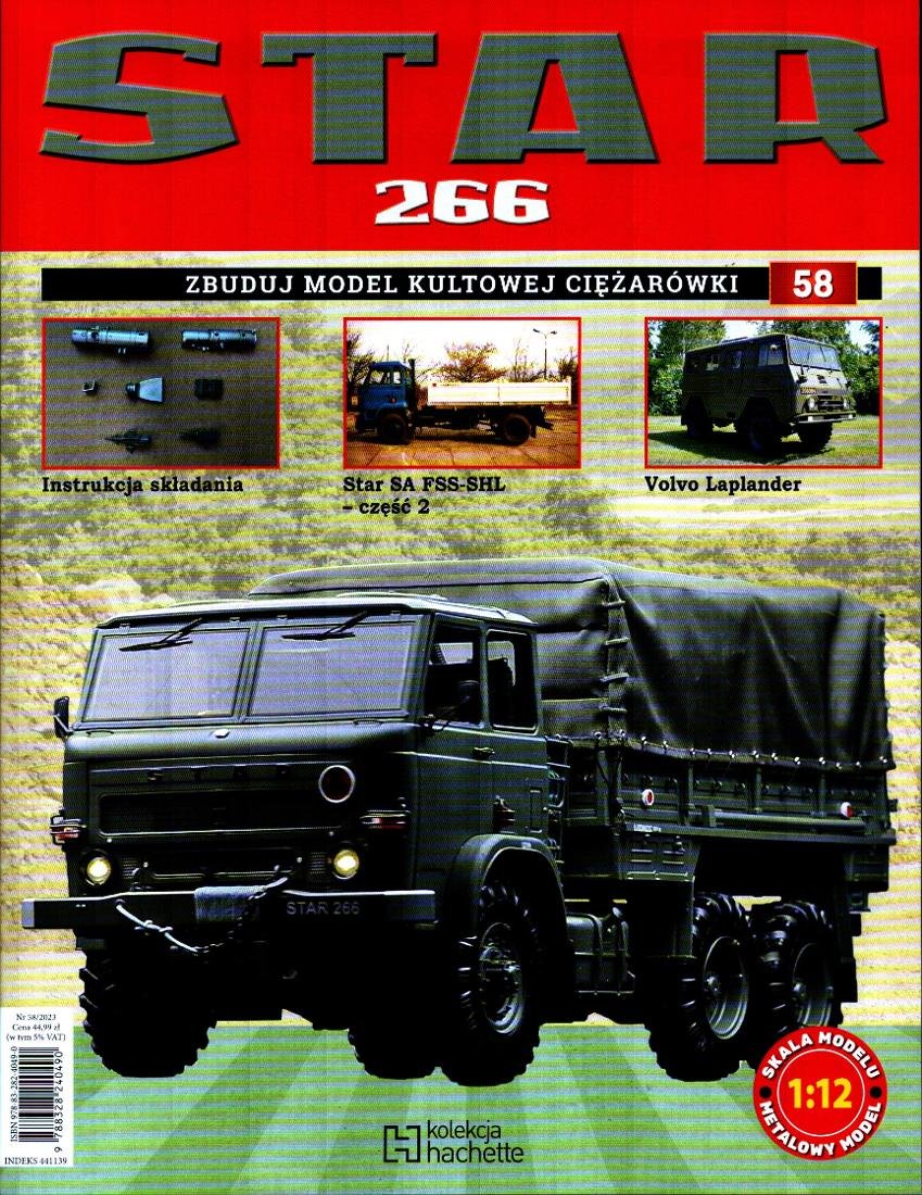 Star 266 Zbuduj Model Kultowej Ciężarówki - Hachette Polska Sp. z o.o ...