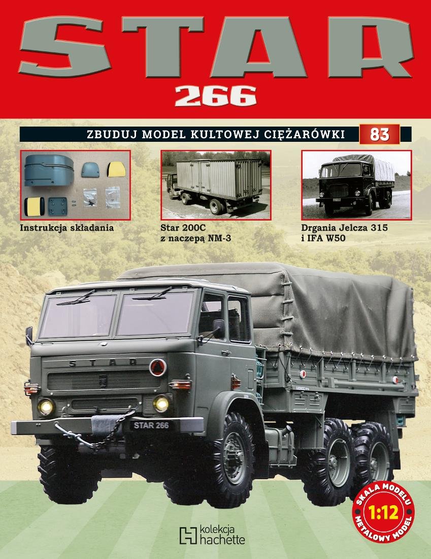 Star 266 Zbuduj Model Kultowej Ciężarówki - Hachette Polska Sp. z o.o ...