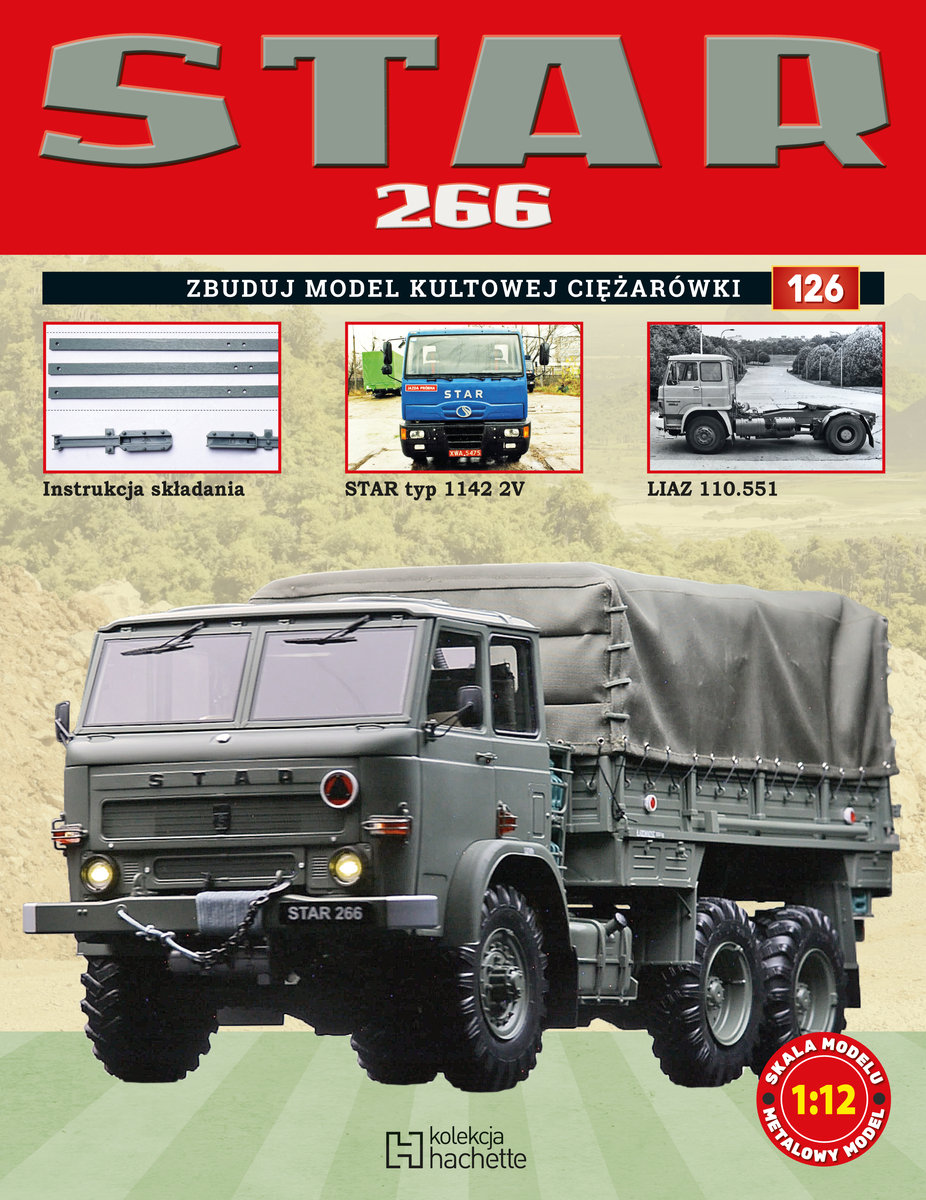 Star 266 Zbuduj Model Kultowej Ciężarówki - Hachette Polska Sp. z o.o. | Prasa Sklep EMPIK.COM