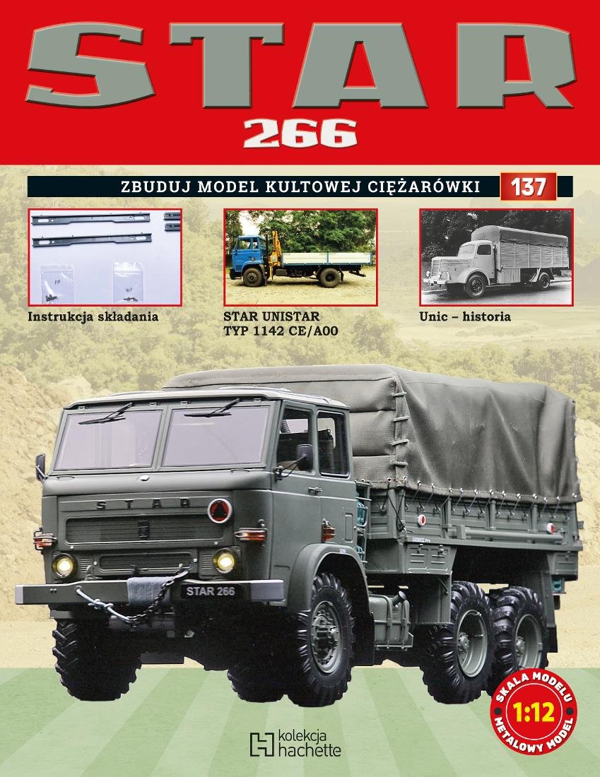 Star 266 Zbuduj Model Kultowej Ciężarówki - Hachette Polska Sp. z o.o ...