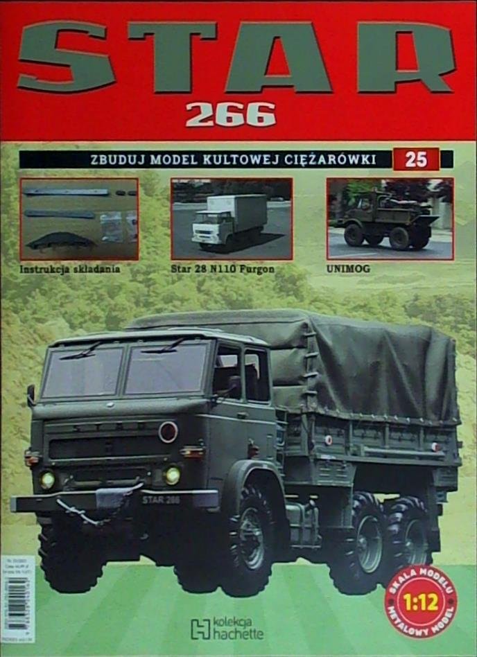 Star 266 Zbuduj Model Kultowej Ciężarówki Nr 25 - Hachette Polska Sp. z ...