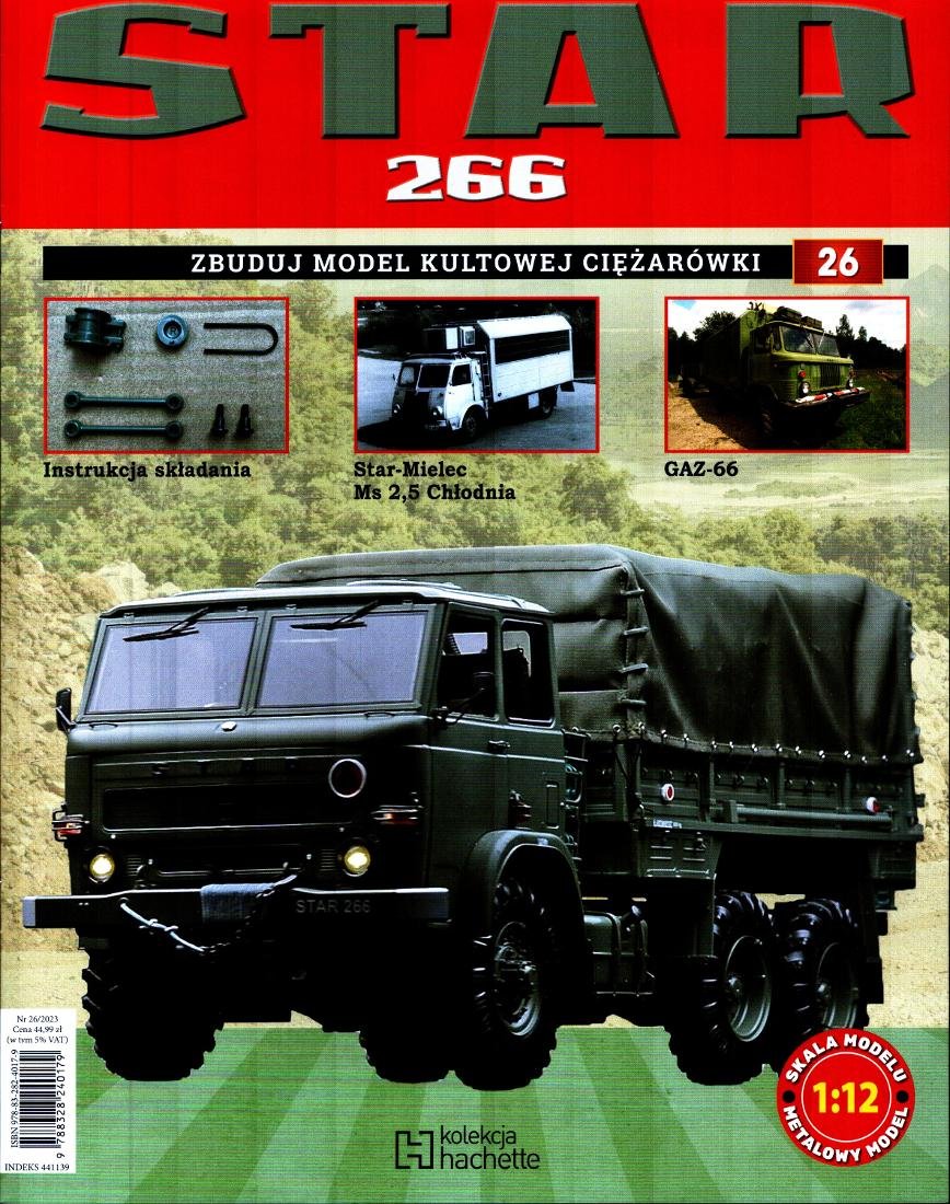 Star 266 Zbuduj Model Kultowej Ciężarówki Nr 26 - Hachette Polska Sp. z ...