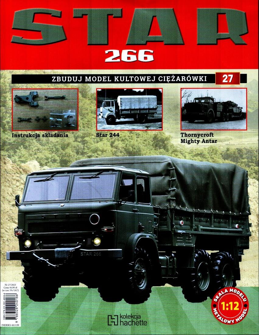 Star 266 Zbuduj Model Kultowej Ciężarówki Nr 27 - Hachette Polska Sp. z ...