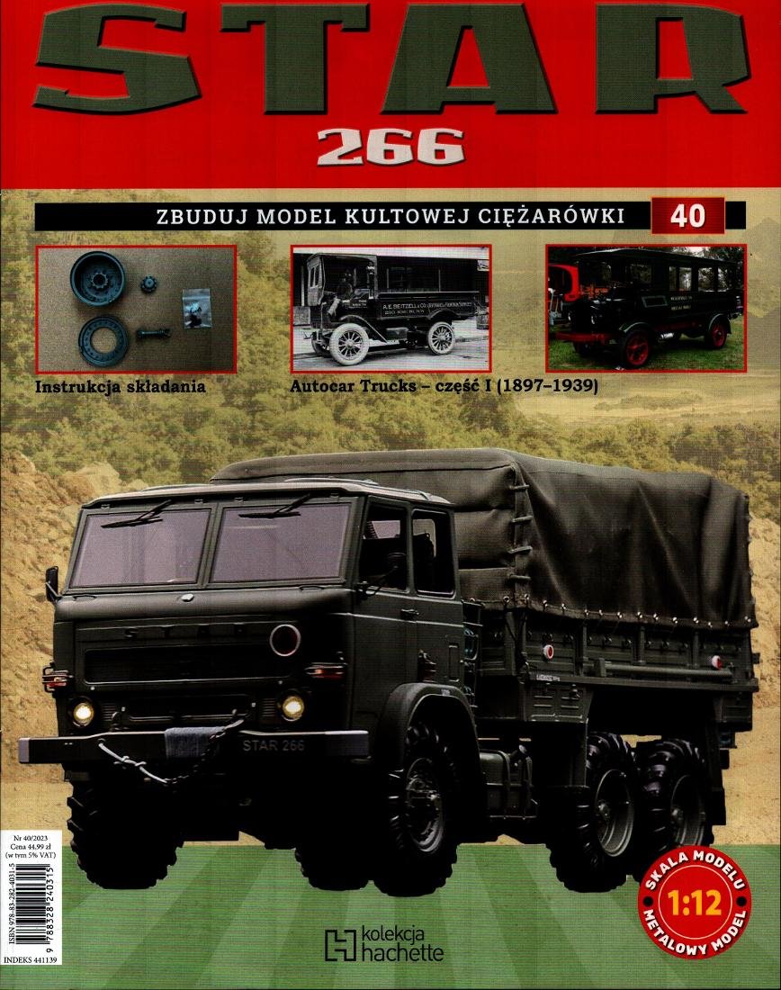 Star 266 Zbuduj Model Kultowej Ciężarówki Nr 40 - Hachette Polska Sp. z ...