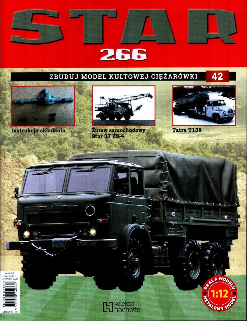 Star 266 Zbuduj Model Kultowej Ciężarówki Nr 42 - Hachette Polska Sp. z ...