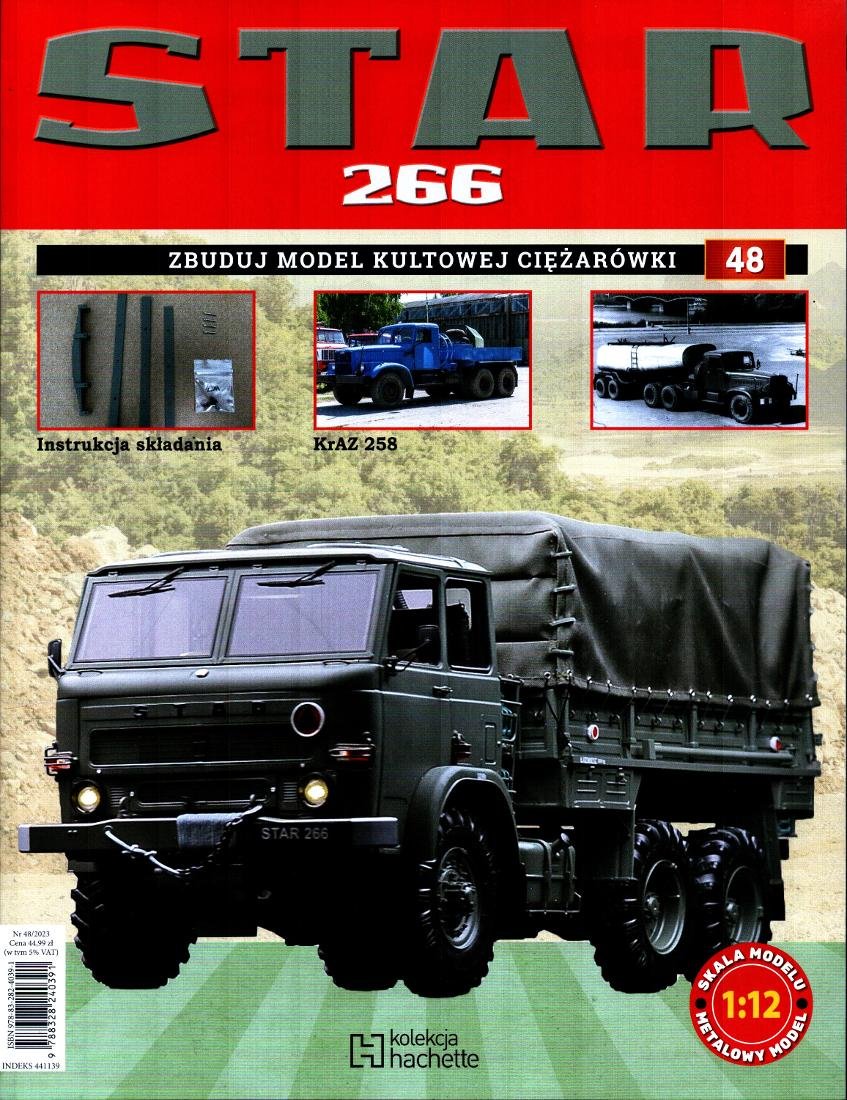 Star 266 Zbuduj Model Kultowej Ciężarówki Nr 48 - Hachette Polska Sp. z ...