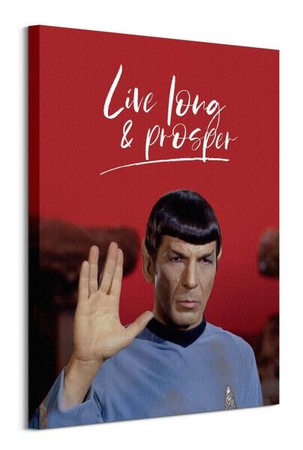 Star Trek Live Long And Prosper - obraz na płótnie - Star Trek | Sklep ... Star Trek Live Long And Prosper - obraz na płótnie - Star Trek | Sklep ...